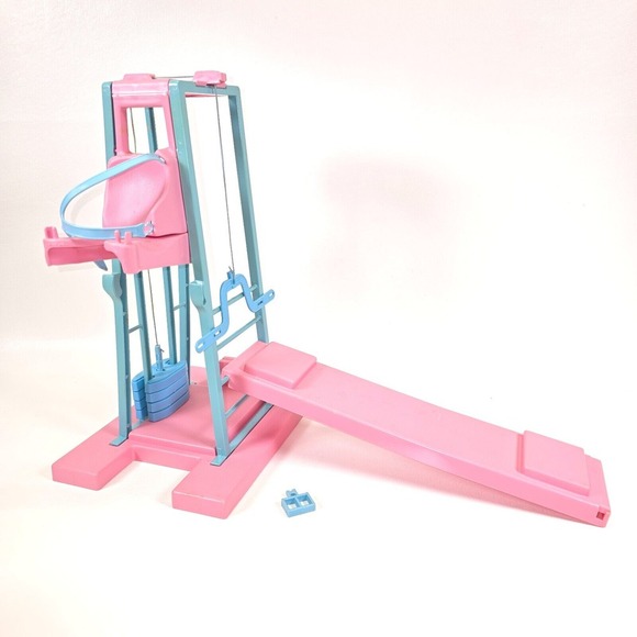 Barbie | Toys | Vintage Mattel 984 Barbie Workout Center Gym Exercise ...